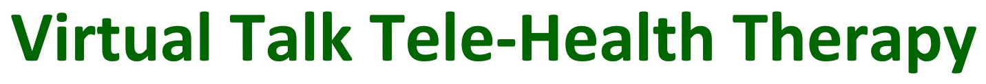 ADHC Teletherapy – Virtual Talk Tele-Health Therapy for you!